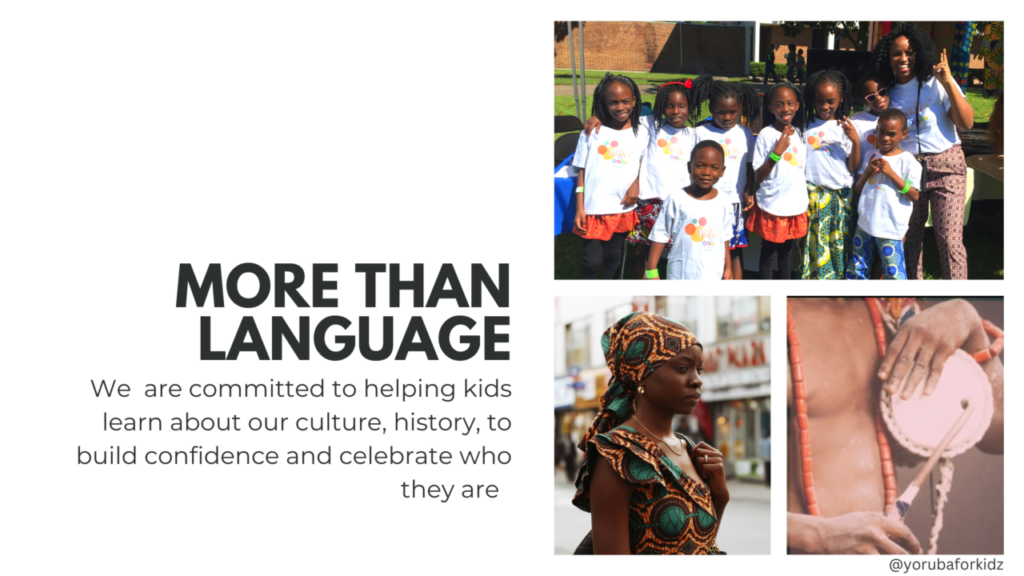 Yoruba Language Immersion Camp - Yoruba for Kidz Camps